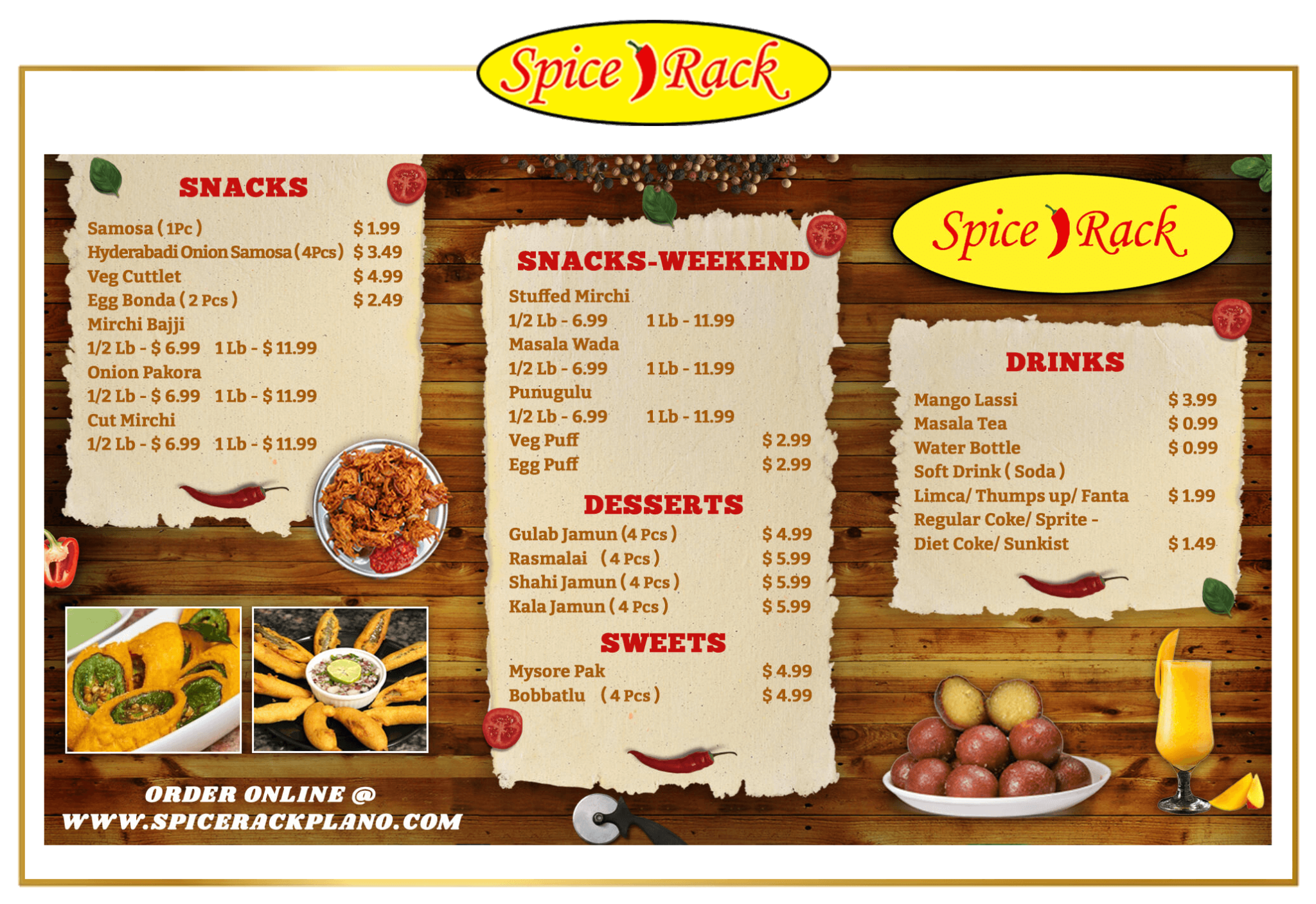 Home - SpiceRack Frisco